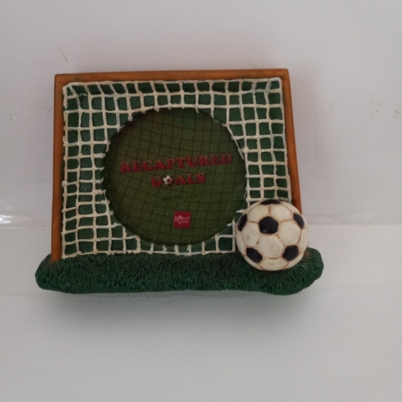 Russ Berrie | Accents | Russ Berrie Soccer Ball Picture Frame | Poshmark